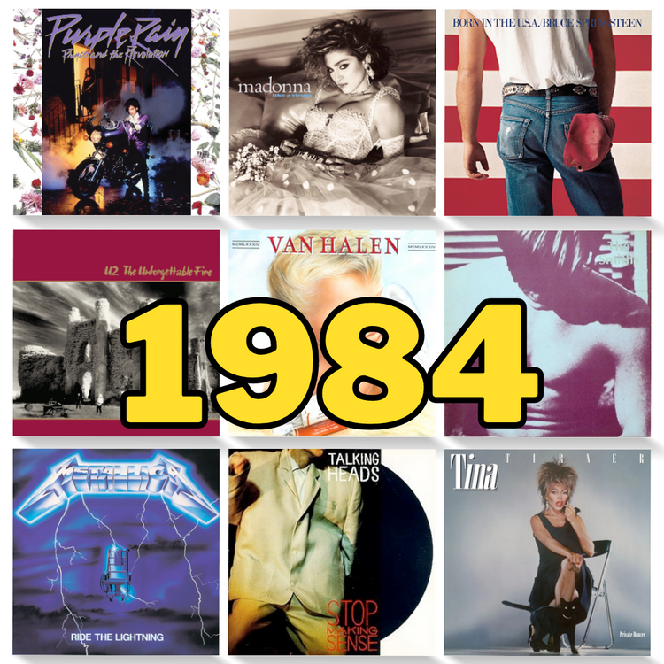 Vinyl Essentials Ten Iconic Albums from 1984 – Ireland Vinyl
